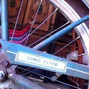 Sonic Flyer Decal | The Classic and Antique Bicycle Exchange