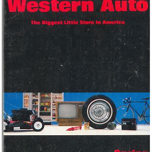 1983 Western Auto Catalog Front Cover | The Classic and Antique Bicycle ...