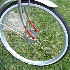 Before; painted rims. | The Classic and Antique Bicycle Exchange