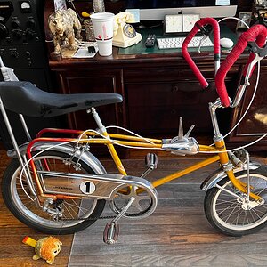 1969 Sears Screamer 1st day home | The Classic and Antique Bicycle Exchange