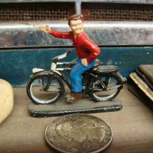 Marx model train figure | The Classic and Antique Bicycle Exchange