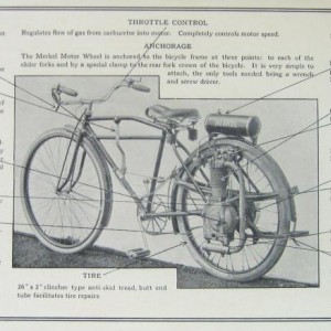 1922 Indian Bicycles - Merkel Motor Wheel brochure | The Classic and ...